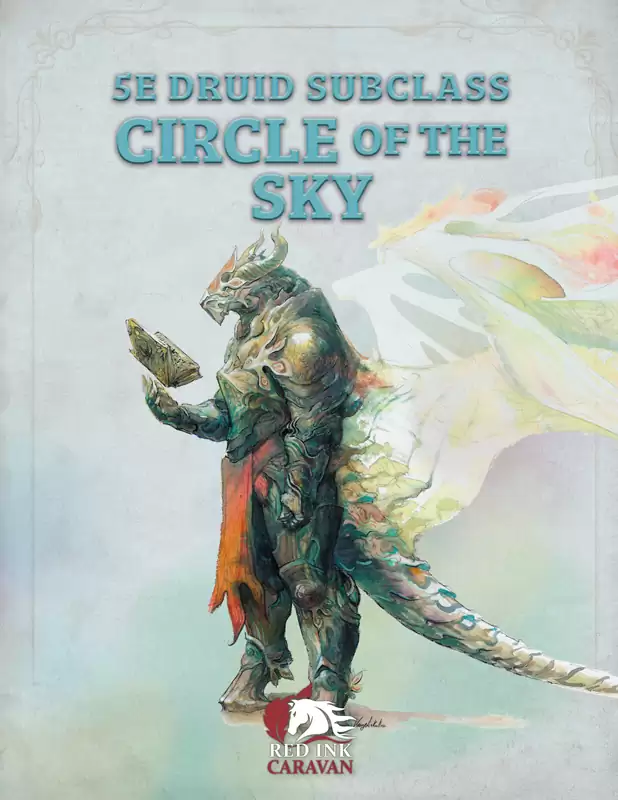 5e Druid Subclass – Circle of the Sky - Red Ink Caravan | 5e Player ...