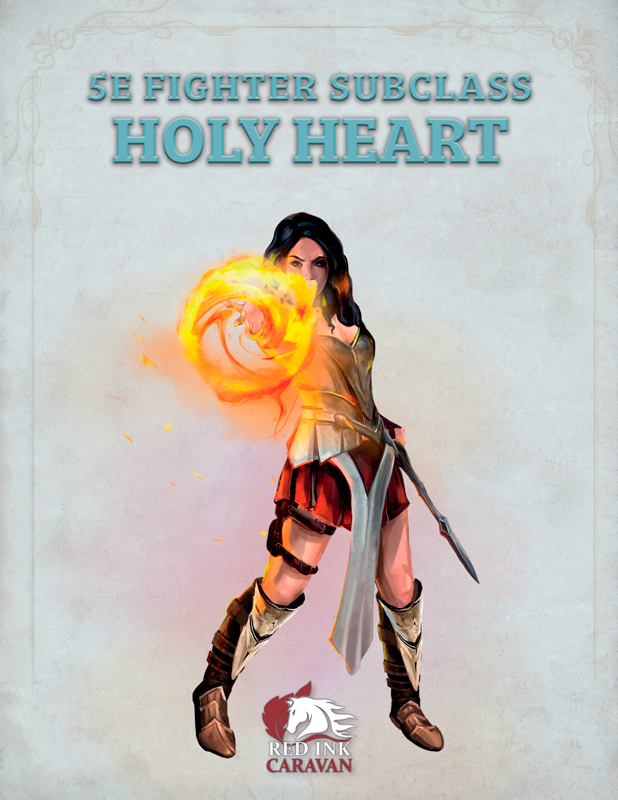 5e Fighter Subclass – Holy Heart - Red Ink Caravan | 5e Player Options ...