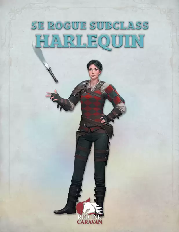 5e Rogue Subclass – Harlequin - Red Ink Caravan | 5e Player Options ...