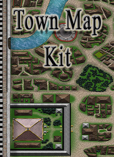 Town map kit - Manabu Games | DriveThruRPG