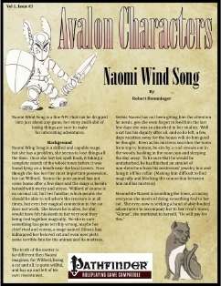 Avalon Characters Vol 1, Issue #3 - Avalon Classic | DriveThruRPG