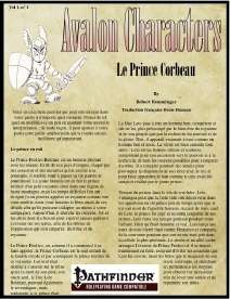 Avalon Characters, Vol 1, n° 1, Le Prince Corbeau - Avalon Classic ...