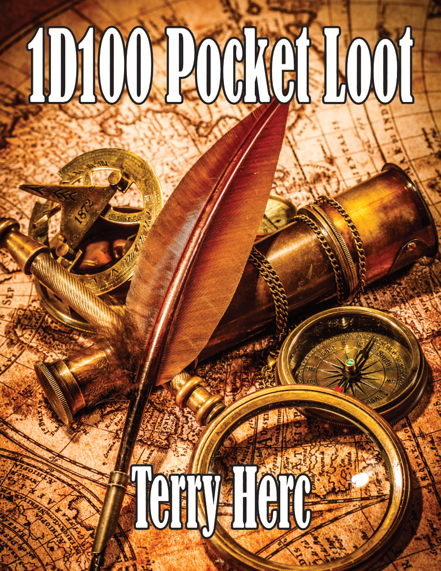 1d100 Pocket Loot - Terry Herc | DriveThruRPG