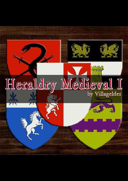 Heraldry Medieval I - Villagelder Studios | DriveThruRPG