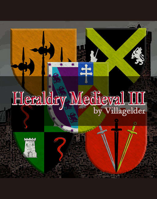 Heraldry Medieval III - Villagelder Studios | DriveThruRPG