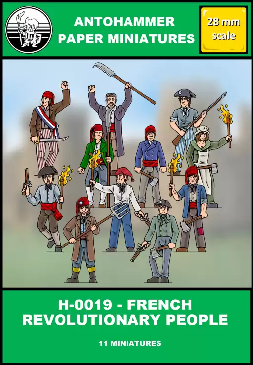 H-0019 - FRENCH REVOLUTIONARY PEOPLE - antohammer the lonely wargamer ...
