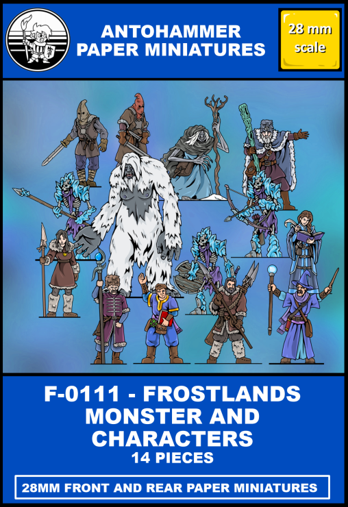F-0111 - FROSTLANDS MONSTER AND CHARACTERS - antohammer the lonely ...