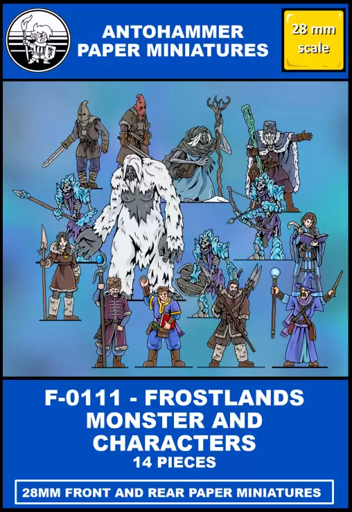 F-0111 - FROSTLANDS MONSTER AND CHARACTERS - antohammer the lonely ...