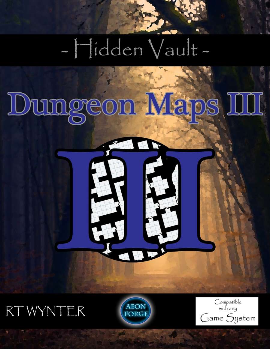 Hidden Vault: Dungeon Maps 3 - Aeon Forge | DriveThruRPG