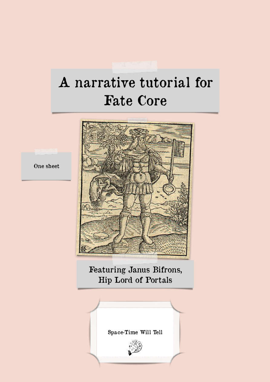 Fate Core Tutorial - Space-Time Will Tell | DriveThruRPG