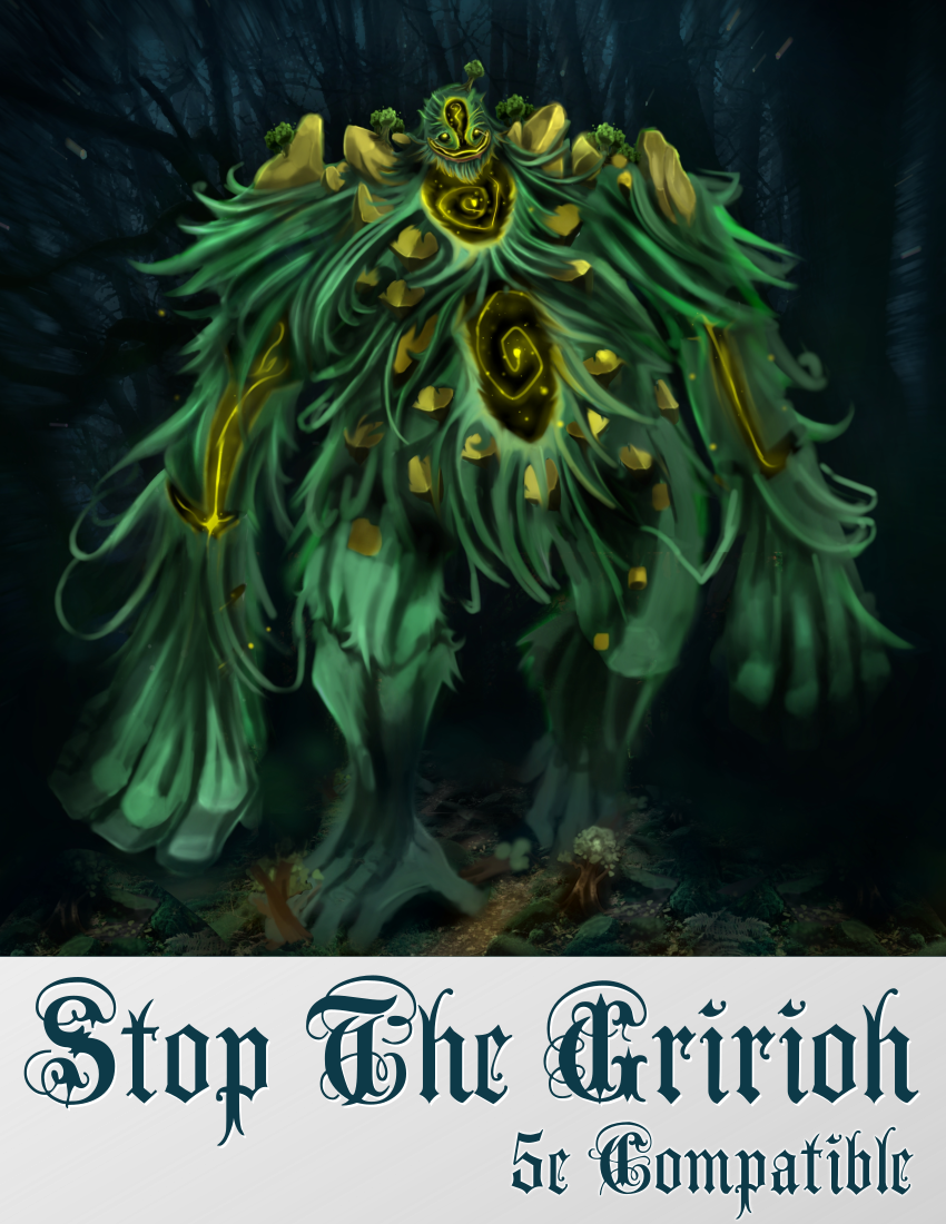 STOP THE GRIRIOH 5E - Diego Pisa Artworks | DriveThruRPG