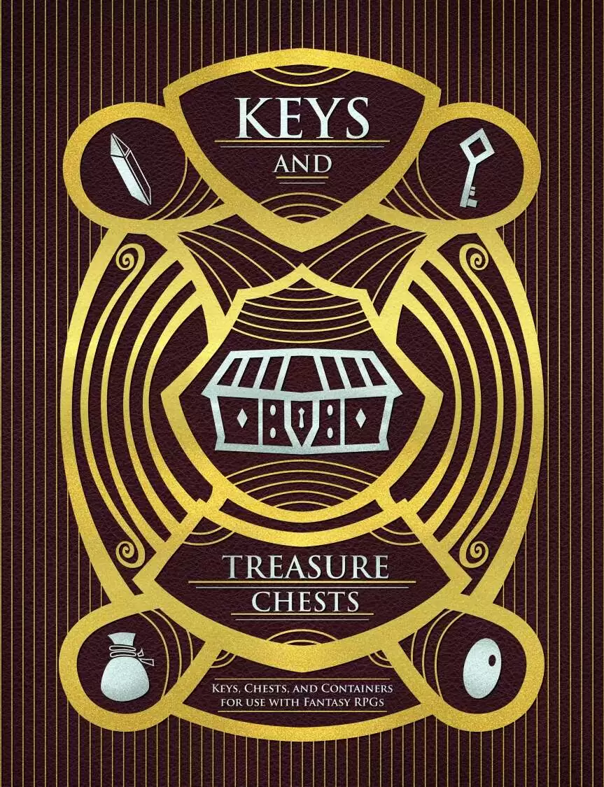 KEYS AND TREASURE CHESTS - Diego Pisa Artworks | DriveThruRPG