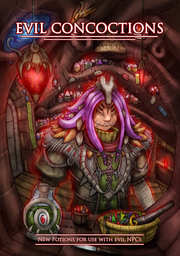 EVIL CONCOCTIONS - Diego Pisa Artworks | DriveThruRPG
