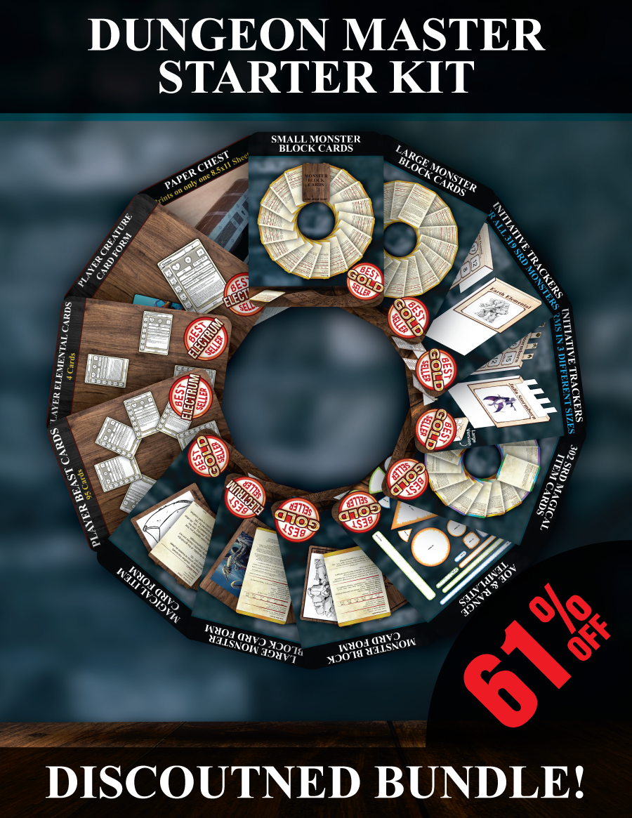 Dungeon Master Starter Kit [BUNDLE] - Patrick Mitchell Johnston ...