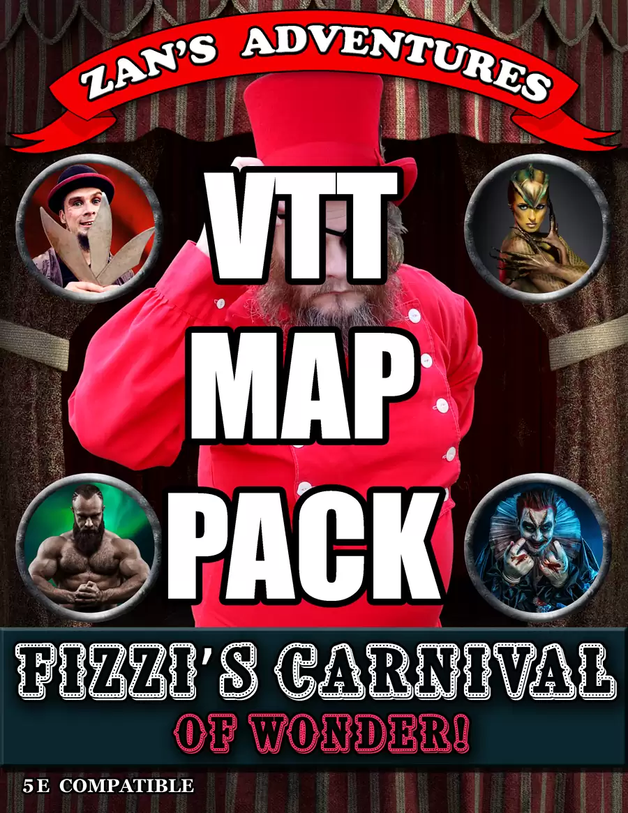 VTT (Roll 20) Map Pack for Fizzi's Carnival of Wonder - Zan's ...