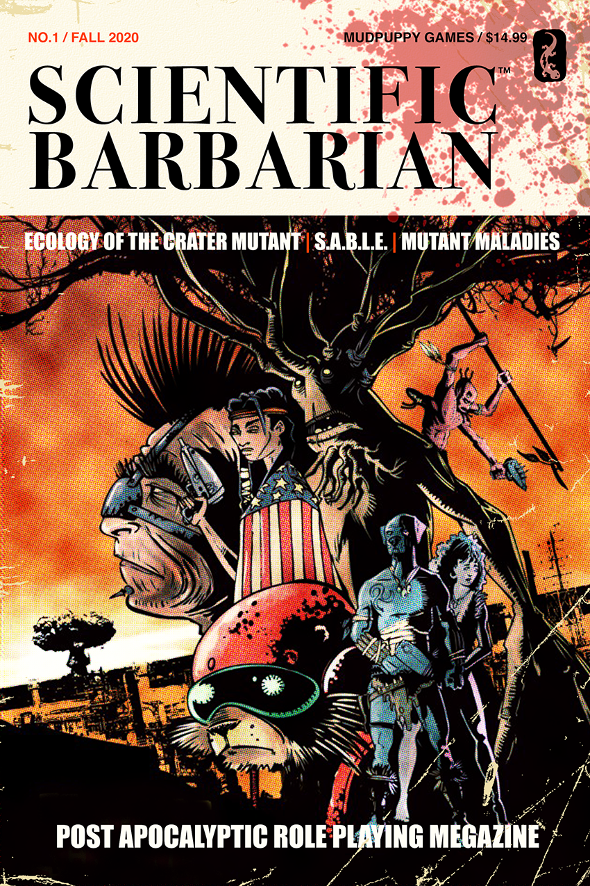 SCIENTIFIC BARBARIAN No.1 - Mudpuppy Games | DriveThruRPG