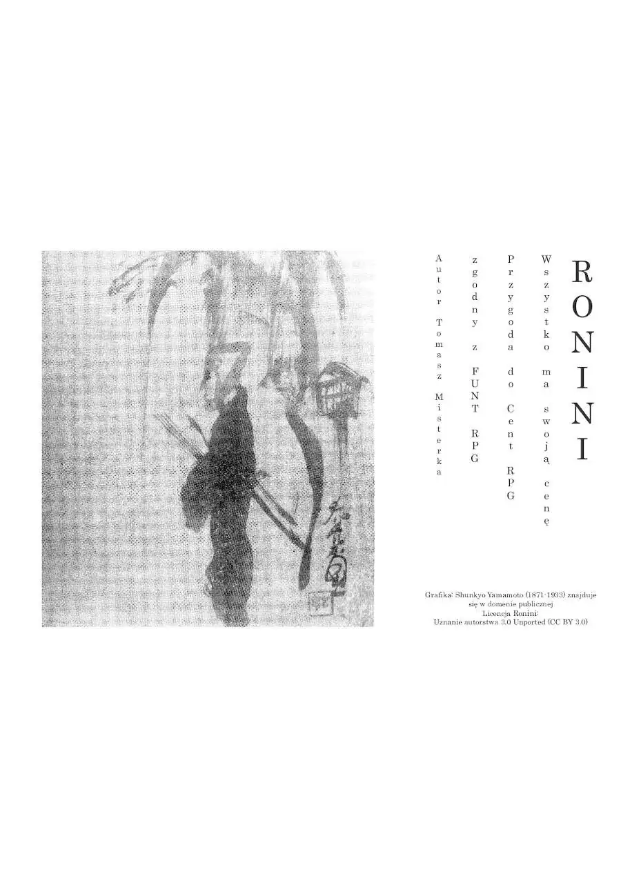 Ronini - Hieroglif | DriveThruRPG