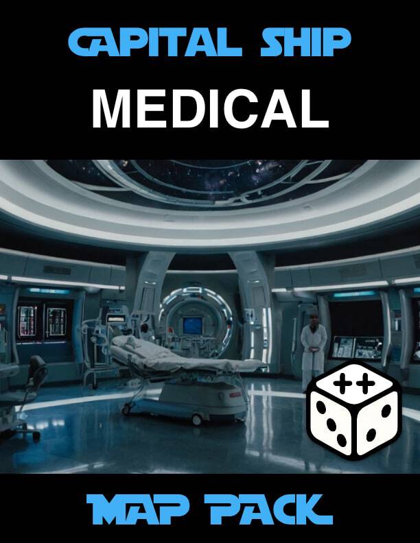 Capital Ship Deck Plans: Medical Center | Map Pack - MmpApps | Science ...