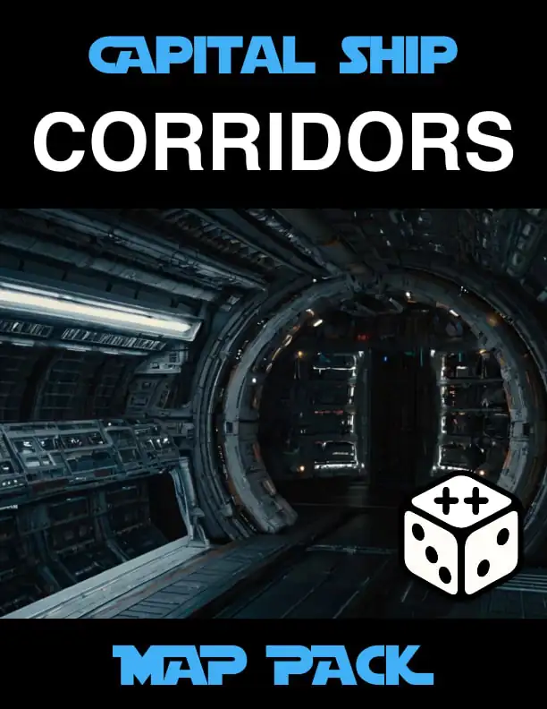 Capital Ship Deck Plans: Corridors | Map Pack - MmpApps | Science ...