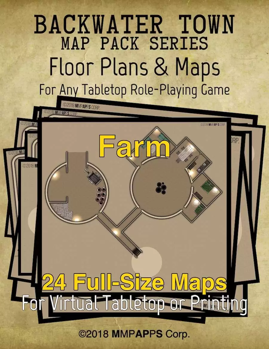 Backwater Town: Farm | Map Pack - MmpApps | Science Fiction Maps ...