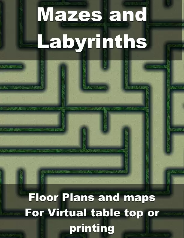 Mazes and Labyrinths | Map Pack - MmpApps | Fantasy Maps | Horror Maps ...