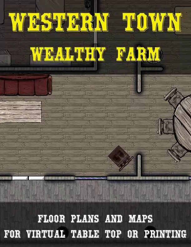 Western Town: Wealthy Farm | Map Pack - MmpApps | Western Maps ...
