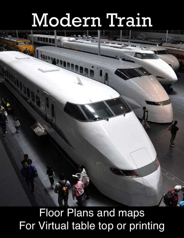 Modern Train | Map Pack - MmpApps | Modern Maps | DriveThruRPG