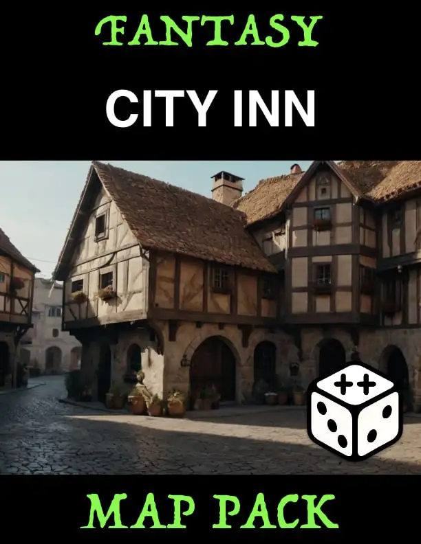 Fantasy City Inn | Map Pack - MmpApps | Fantasy Maps | DriveThruRPG