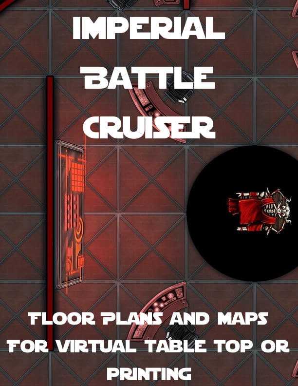 Imperial Battle Cruiser | Map Pack - MmpApps | Science Fiction Maps ...