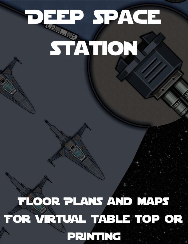 Deep Space Station | Map Pack - MmpApps | Science Fiction Maps ...