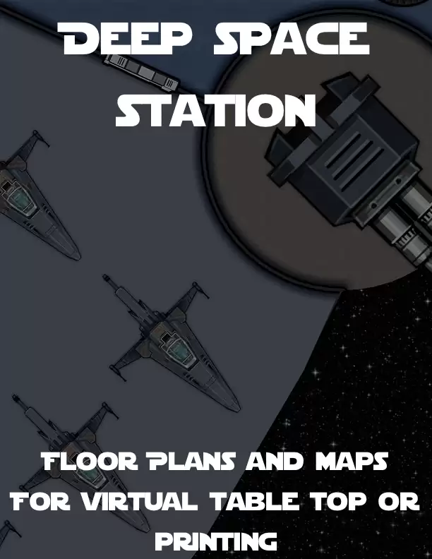 Deep Space Station | Map Pack - MmpApps | Science Fiction Maps ...