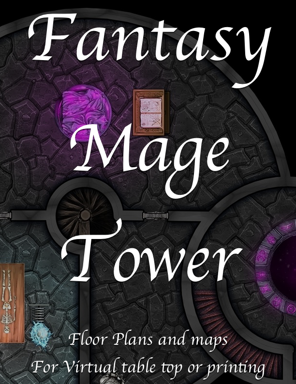 Fantasy Mage Towers | Map Pack - MmpApps | Fantasy Maps | DriveThruRPG