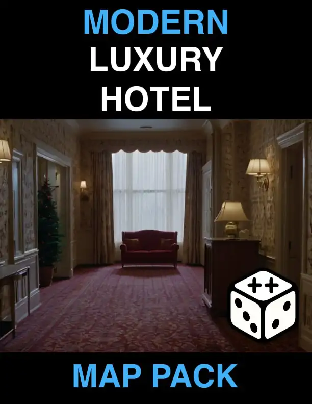 Luxury Hotel | Map Pack - MmpApps | Modern Maps | DriveThruRPG