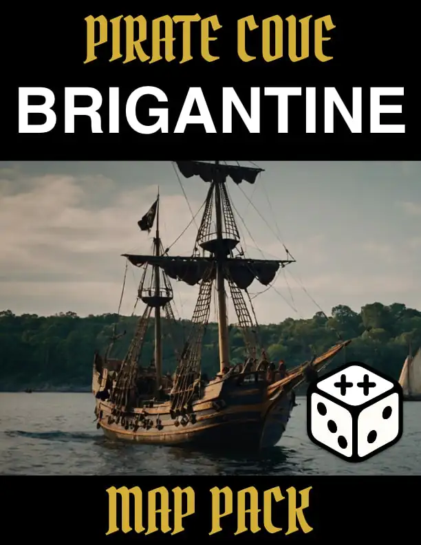 Fantasy Small Pirate Ship | Map Pack - MmpApps | Fantasy Maps ...