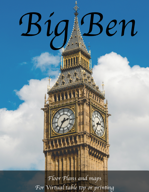 Big Ben | Map Pack - MmpApps | Historical Maps | DriveThruRPG