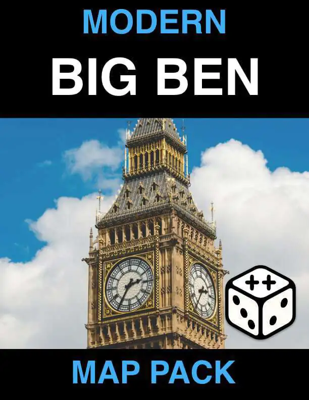 Big Ben | Map Pack - MmpApps | Historical Maps | DriveThruRPG