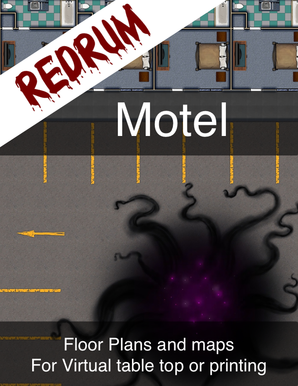 Redrum Motel | Map Pack - MmpApps | Horror Maps | DriveThruRPG
