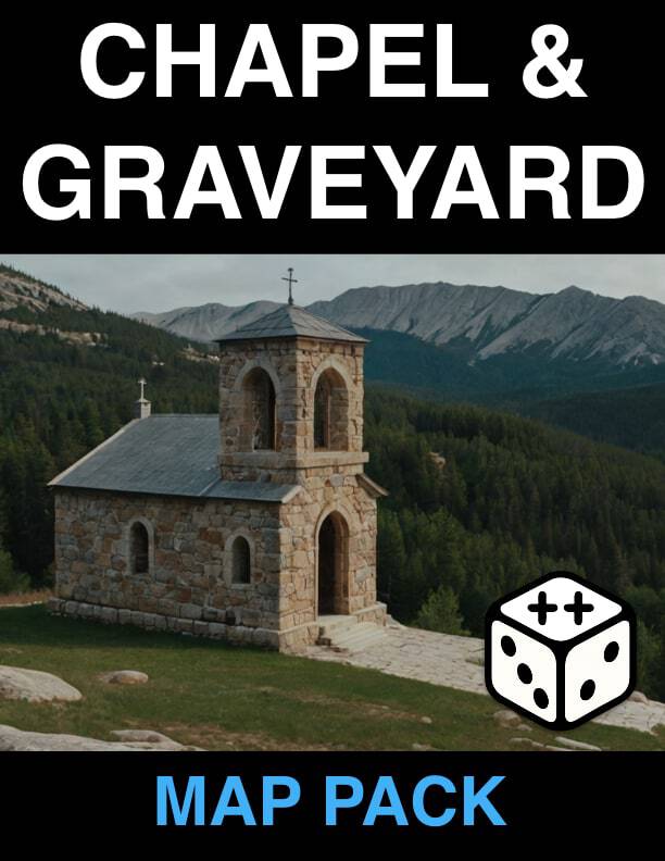 Chapel, Graveyard, & Catacombs | Map Pack - MmpApps | Modern Maps ...