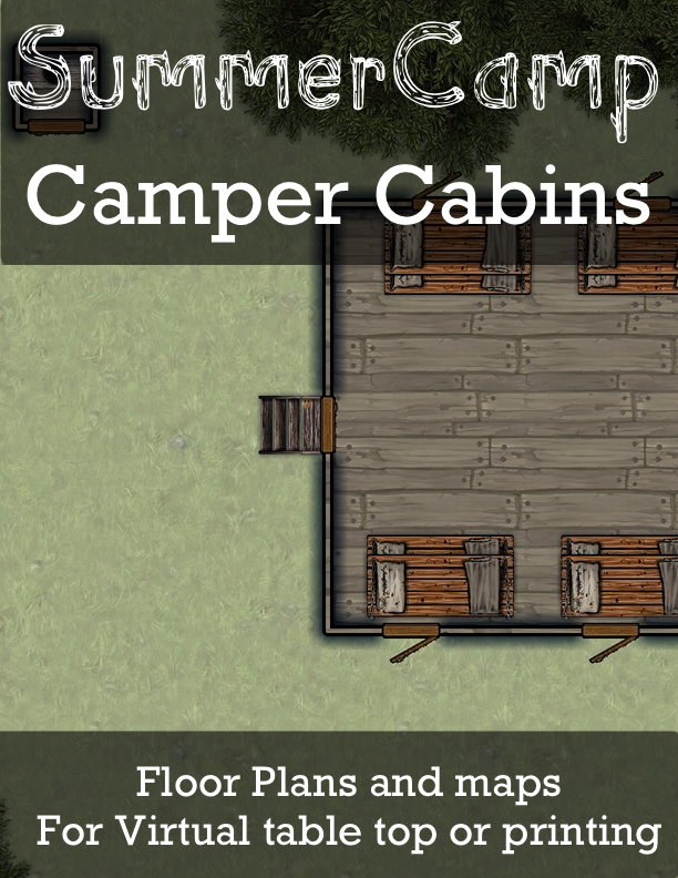 Summer Camp: Camper Cabins | Map Pack - MmpApps | Modern Maps ...