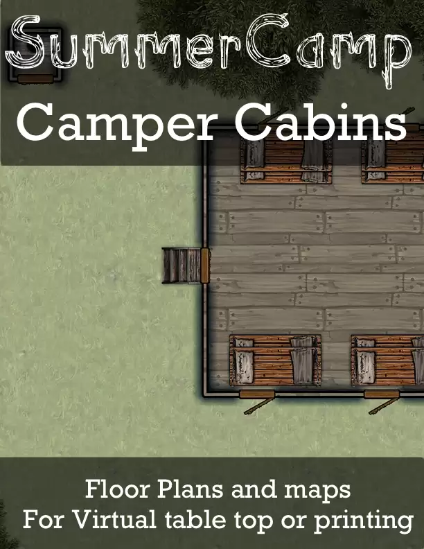 Summer Camp: Camper Cabins | Map Pack - MmpApps | Modern Maps ...