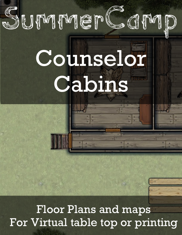 Summer Camp: Counselor Cabins | Map Pack - MmpApps | Modern Maps ...
