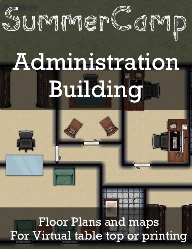 Summer Camp: Admin Building | Map Pack - MmpApps | Modern Maps ...