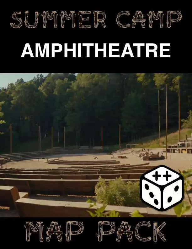 Summer Camp: Amphitheatre | Map Pack - MmpApps | Modern Maps | DriveThruRPG