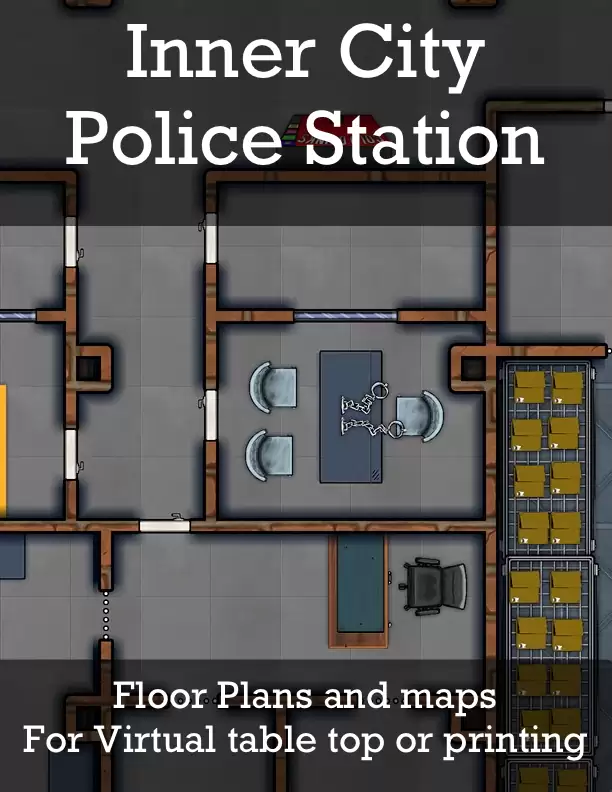Modern Inner City Police Station | Map Pack - MmpApps | Modern Maps ...