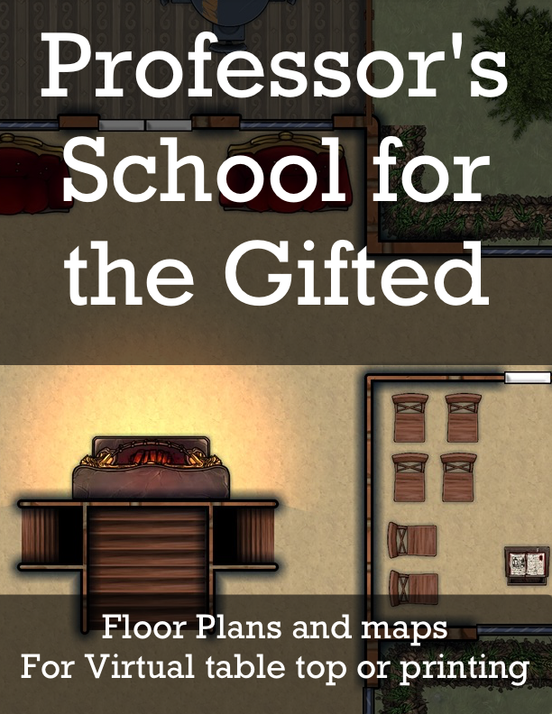 Professor’s School for the Gifted | Map Pack - MmpApps | Modern Maps ...