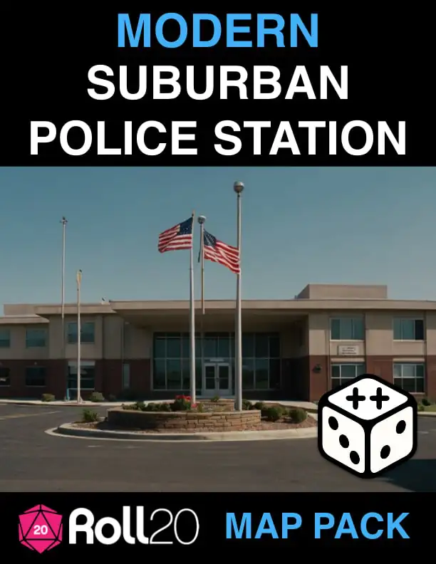 Modern Suburban Police Station | Dynamic Lighting - MmpApps | Modern ...