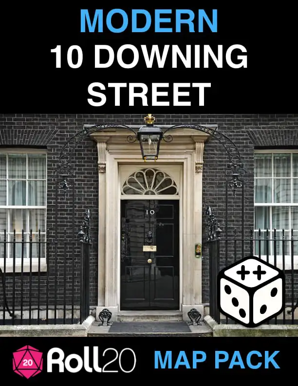 10 Downing Street | Dynamic Lighting - MmpApps | Modern Maps Roll20 VTT ...