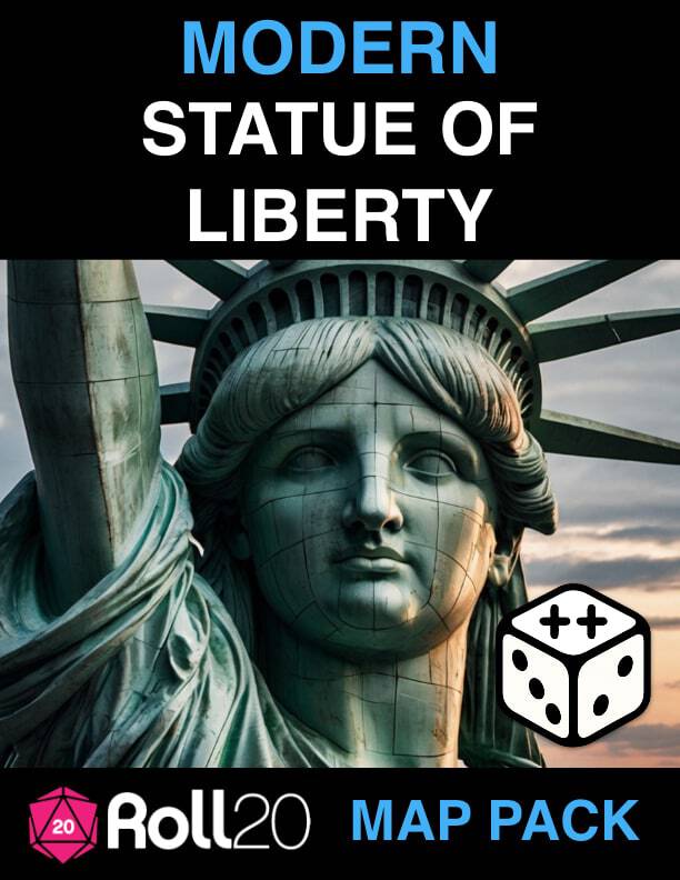Statue Of Liberty | Dynamic Lighting - MmpApps | Historical Maps Roll20 ...