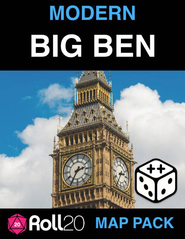 Big Ben | Dynamic Lighting - MmpApps | Historical Maps Roll20 VTT ...