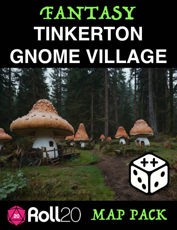 Tinkerton - Gnomish Village | Dynamic Lighting - MmpApps | Fantasy Maps ...